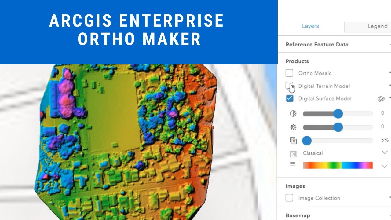 ArcGIS Enterprise Orthomaker App