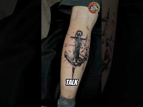 Anchor Tattoo Symbol Meaning #tattoos #fy #meaning #shorts