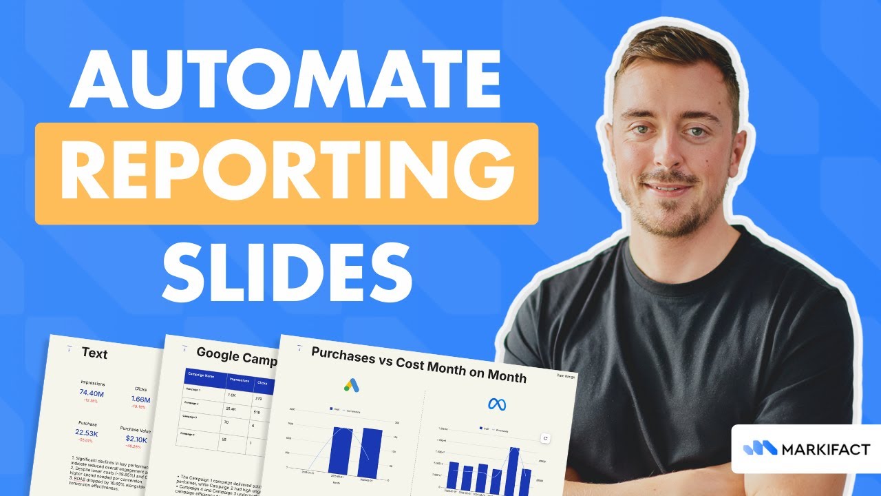 Automated PPC Reporting in Google Slides (Google Ads & Meta Ads)