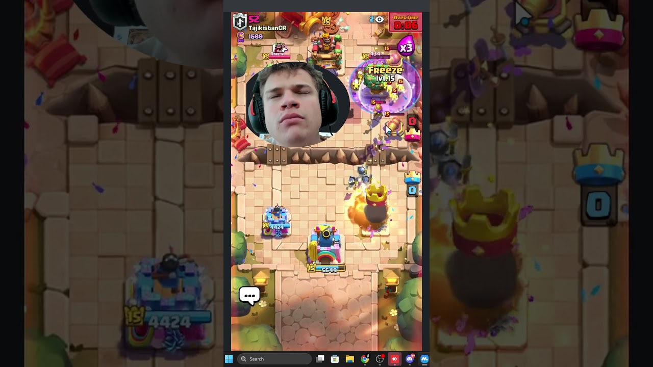 Jynxzi rages in Clash Royale 😂😂