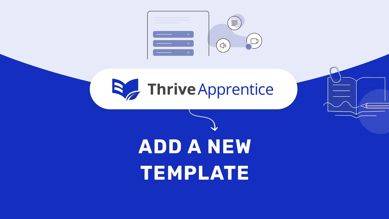 How to Add a New Template In Thrive Apprentice