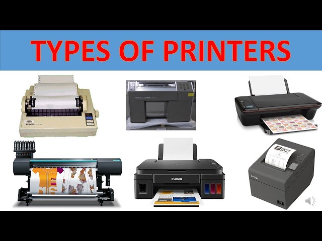 Understanding the Different Types of Printers: Impact vs Non-Impact ...