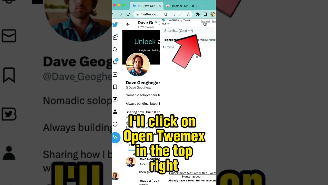 TWITTER GROWTH TRICK 🧠 [1 Step = BEST Content Ideas] #shorts #twitter