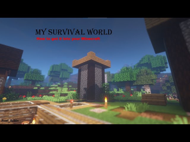Survival World Minecraft Map