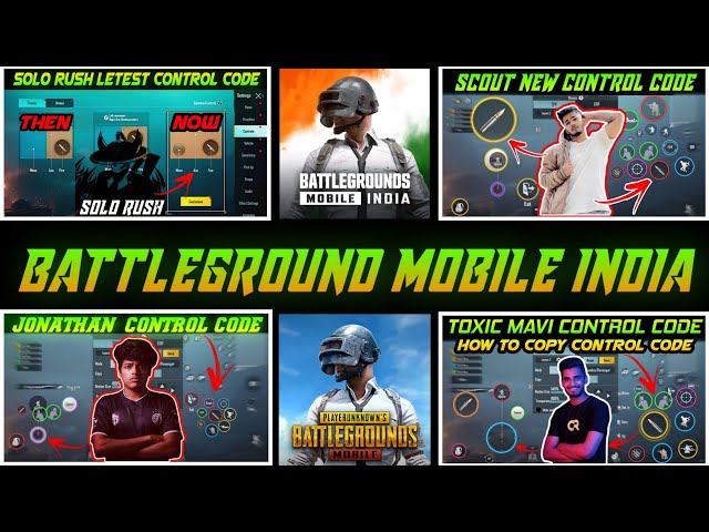 Battlegrounds Mobile India (BGMI) code to share layouts and sensitivity ...