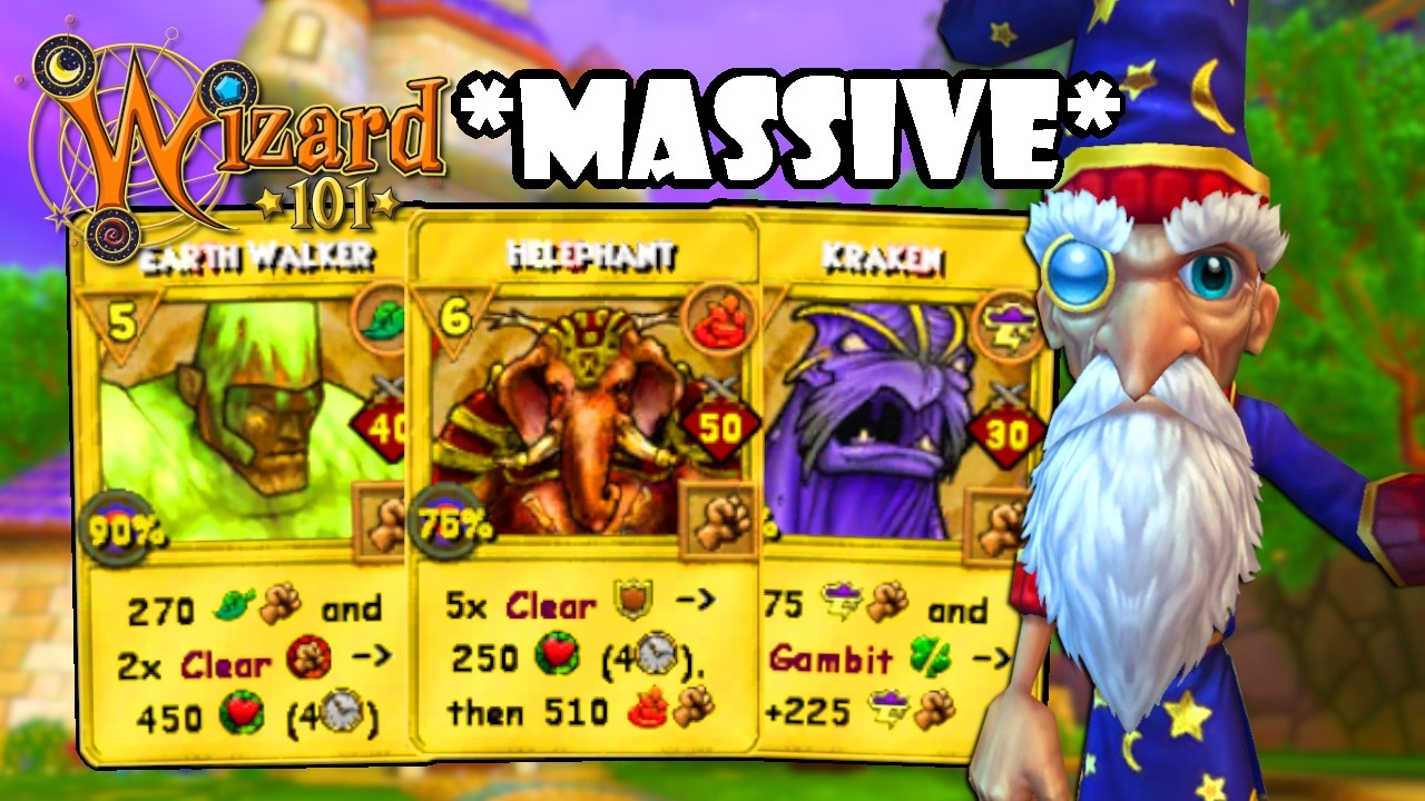 Wizard101 Just Dropped A *MASSIVE* Treasure Card Update!!
