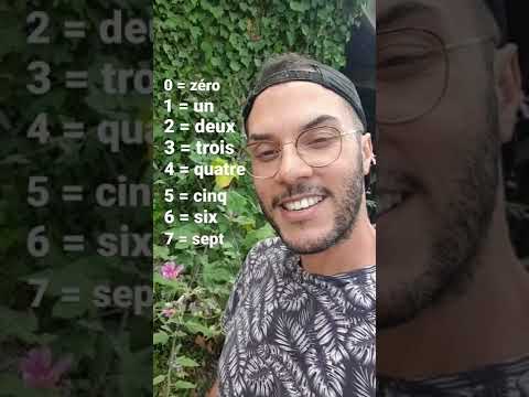 🇨🇵 How to count from 0 to 10 in french #learnfrench #frenchpronunciation #french