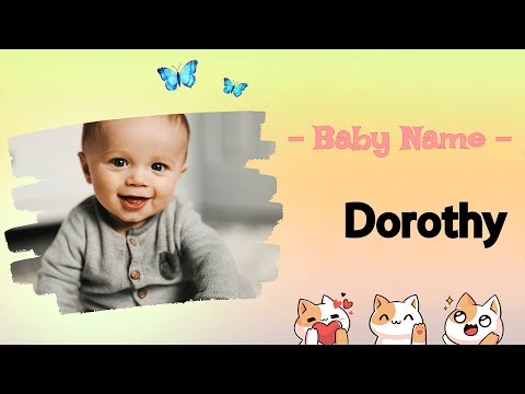 DOROTHY | Dorothy name meaning | Girl Name Meaning | Gift of God (2023)