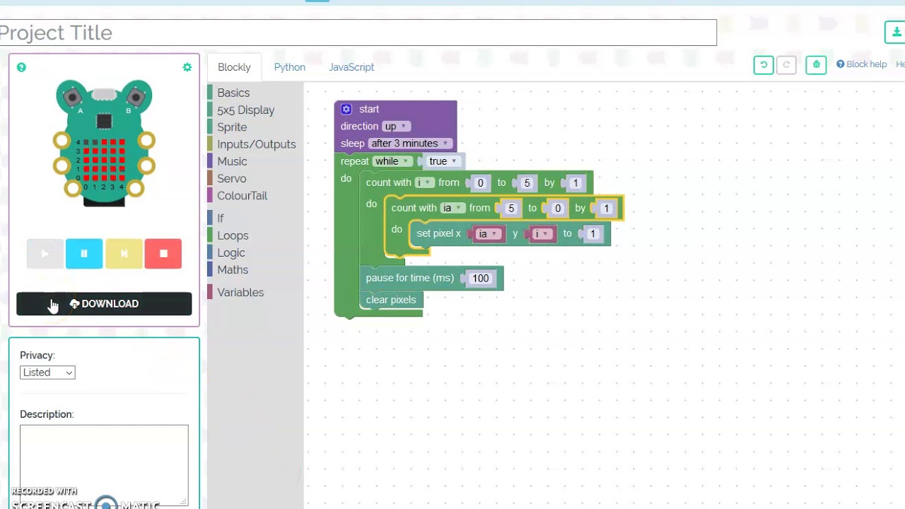 CodeBug - Nested Loops