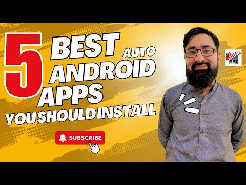 Best Android Auto Apps || 5 Apps (Urdu/Hindi)