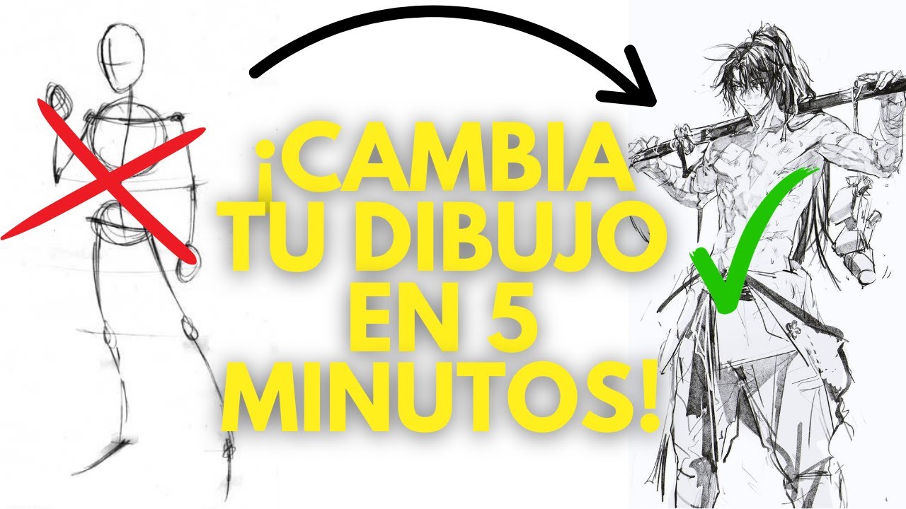 Draw the PERFECT body in 5 minutes! (Even if you're a beginner) 💪🧠