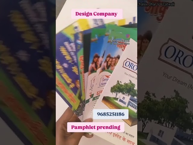 Brochure Printing Service - Multicolor Pamphlet Printing Service Trader ...