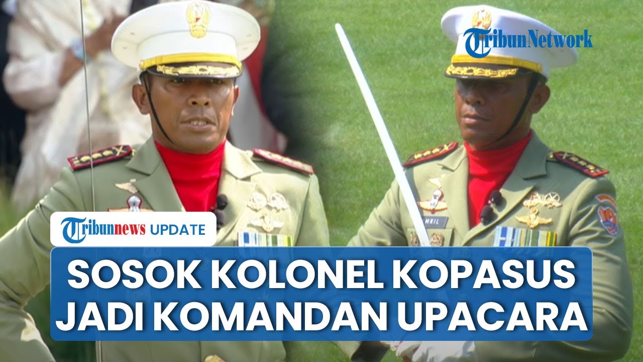 Sosok Komandan Upacara HUT ke-80 Kemerdekaan RI di Istana Negara ...