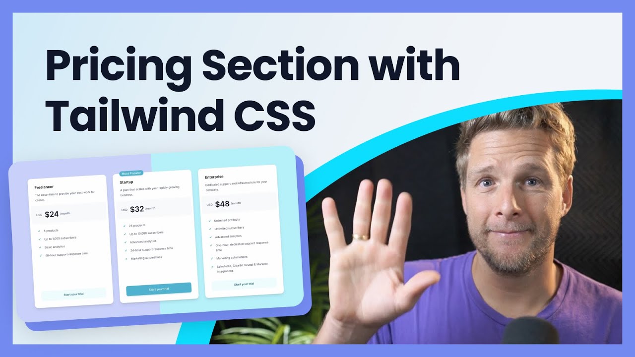 Building a Pricing Section With Tailwind CSS