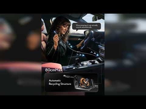Review: LISEN Car Charger USB C Fast Charging Retractable,【75% Less Space,Ultra Mini】 57W Fast...