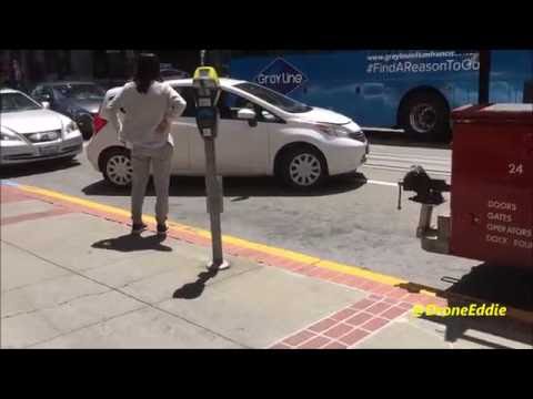 Attempting to Park their Car in San Francisco, CA