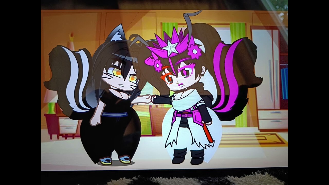 My sister Meets Luna from @ffff644-deviant-art  (ft Me )