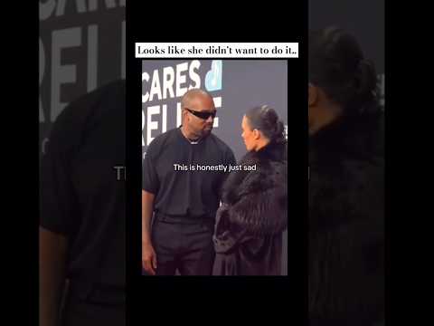That head nod #worldwithmaria #kanyewest #biancacensori #kimkardashian #grammys #grammyawards2025