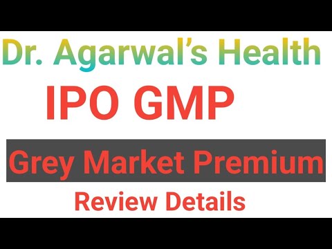 Dr. Agarwal’s Health Care IPO GMP, Grey Market Premium Today