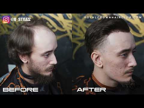 How to install Royal Crown Hair Unit