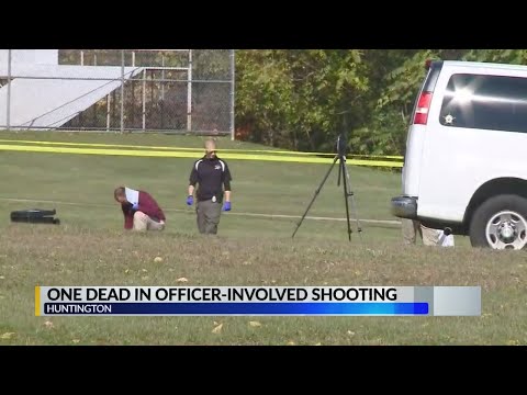 Man dead after officer-involved shooting in Huntington