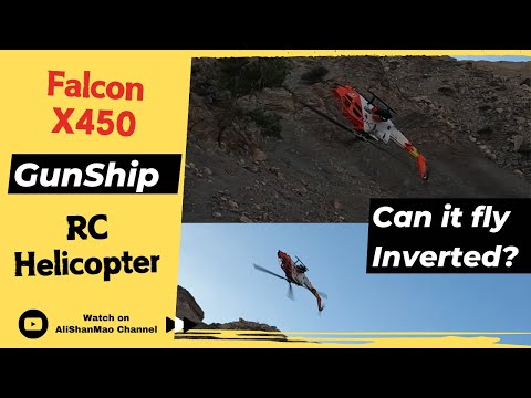 🚁 Falcon X450 Cobra Inspired RC Helicopter Fuselage for FW450 V3・ 3D ...