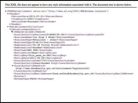VIDEO: Understanding JSON and XML (when using APIs) | Online Journalism ...