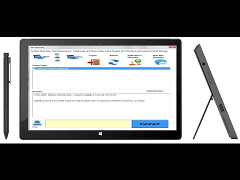 Chat Room Creator: Surface Pro App to Create/Host Chat Rooms & Meeting Spaces