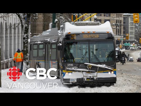 Severe weather affects transit in Metro Vancouver.