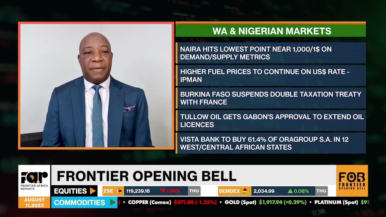 Frontier Opening Bell - Friday, August 11, 2023