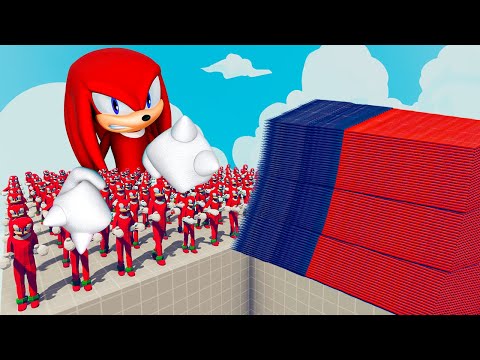 200x KNUCKLES + 1x GIANT vs EVERY GOD - Totally Accurate Battle ...