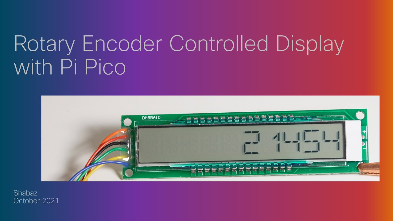 Pi Pico Display and Rotary Encoder - element14 Community