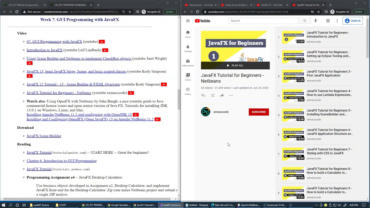 7.1 GUI Programming with JavaFX