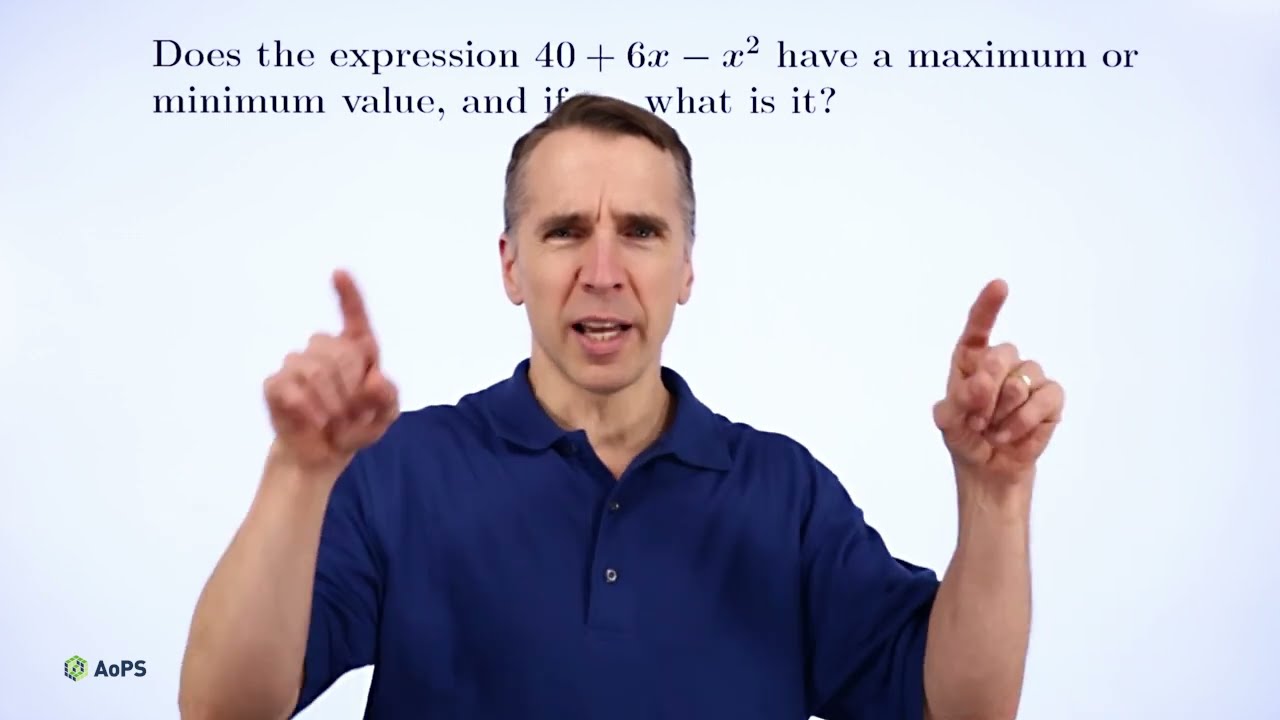 Art of Problem Solving: Quadratic Optimization Part 1