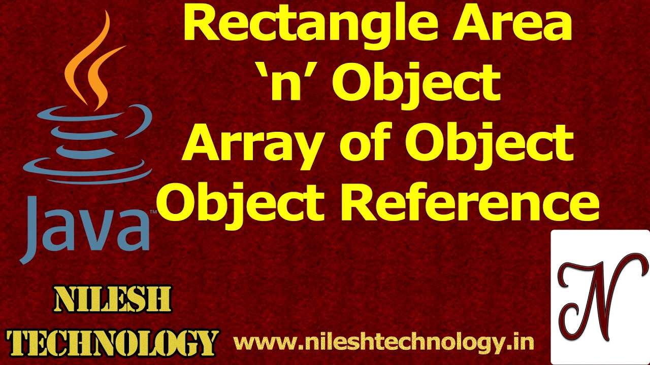 Java Program Classes and Object | Rectangle Area