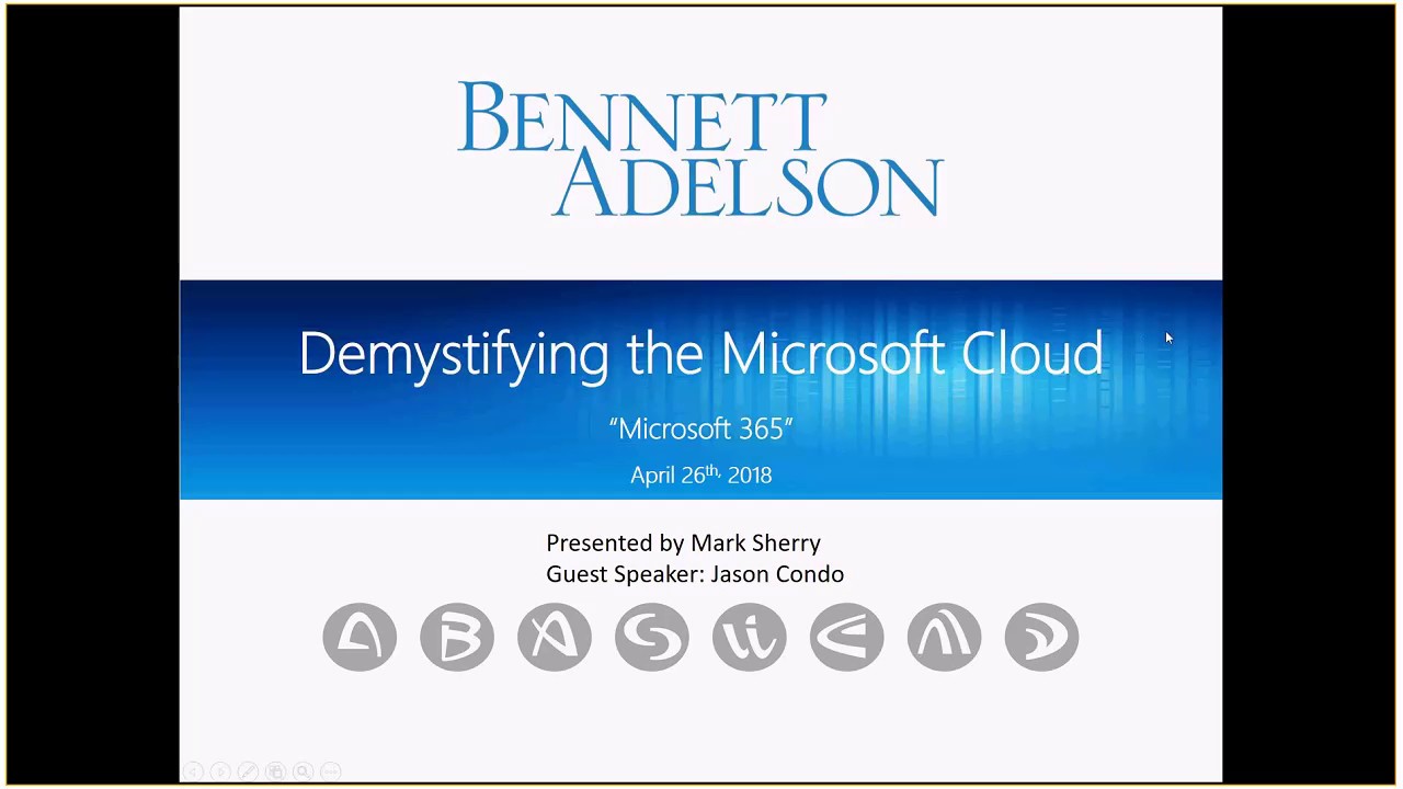 Microsoft 365 Overview - Demystifying the Microsoft Cloud