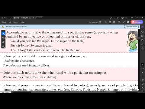 MDCAT 2024 | MDCAT English | Omission Of Articles
