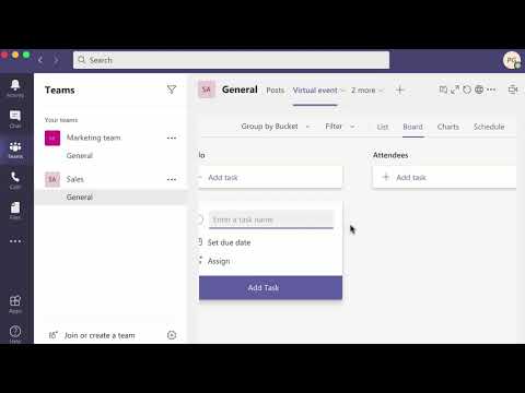 Use the Microsoft Planner App in Teams