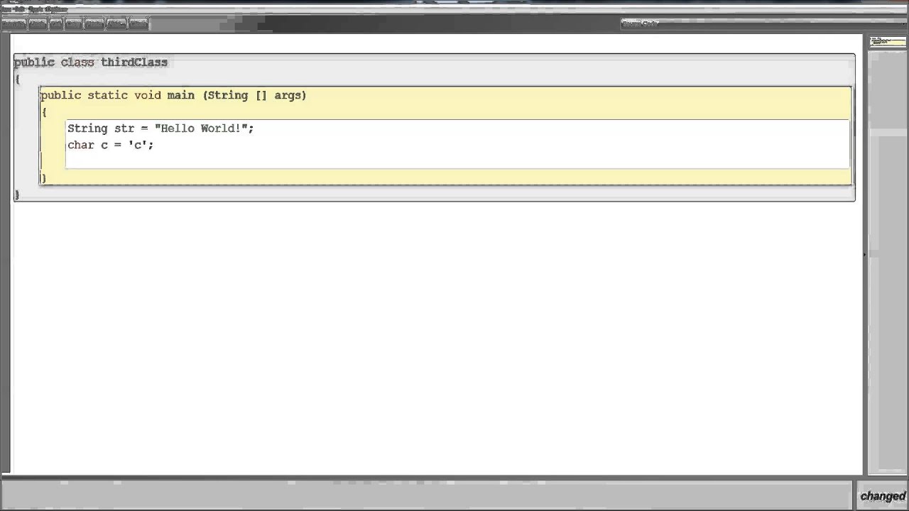 Java Programming #3 String, char, and if/else