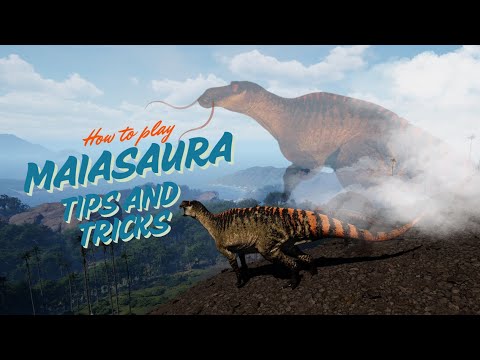 How To Play: Maiasaura | Overview for new players in The Isle Evrima Guide
