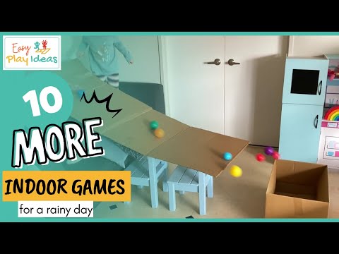 PLAY INSPIRATION | 10 Indoor Games for Kids on a Rainy Day - Never Get Bored!