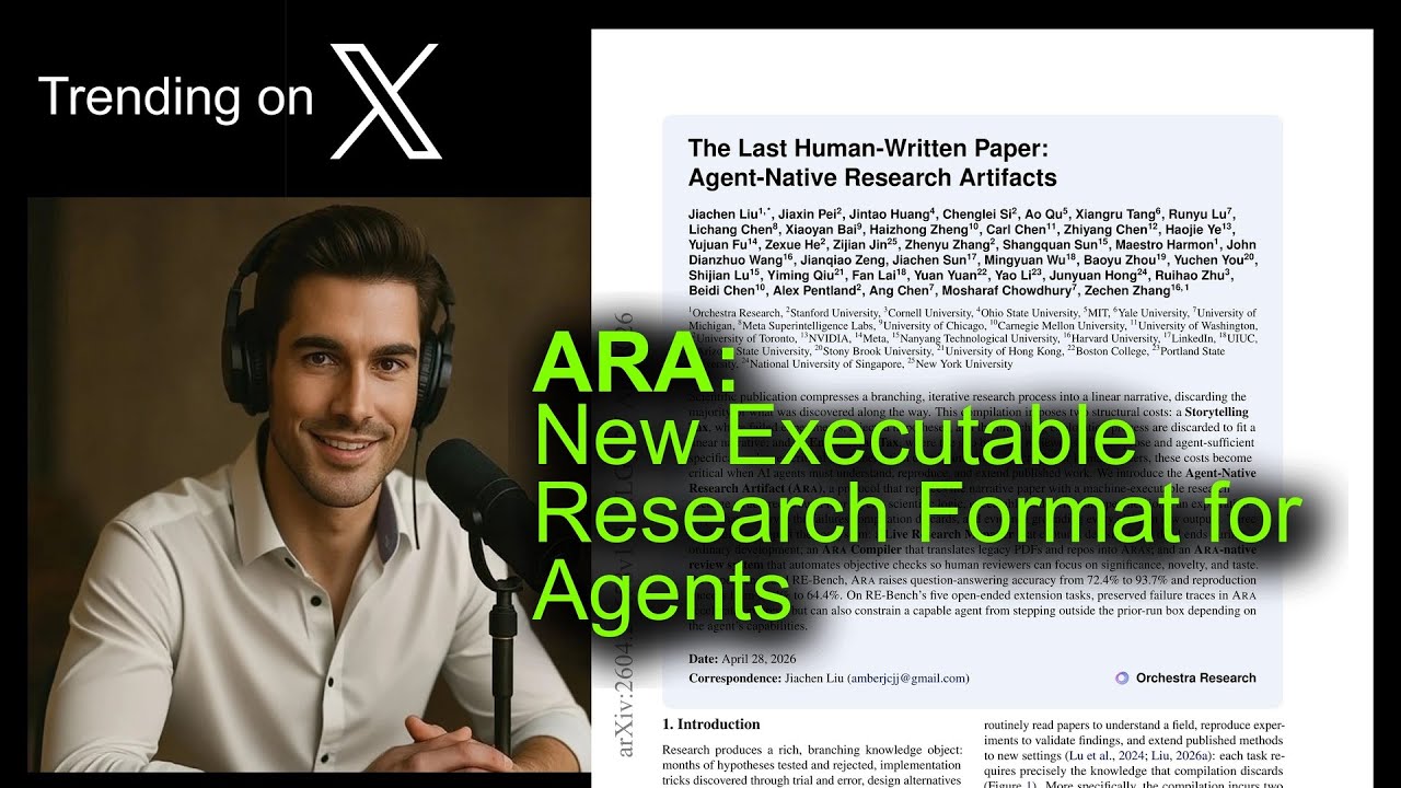 ARA: New Executable Research Format for Agents
