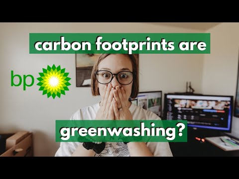 The TRUTH about CARBON FOOTPRINTS // who coined the term carbon footprint? ⛽