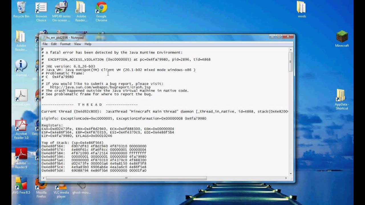 Minecraft Java Error PLEASE HELP