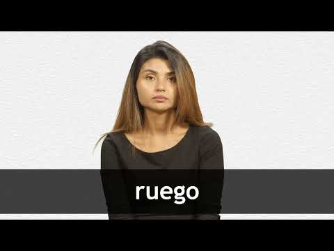 English Translation of “RUEGO” | Collins Spanish-English Dictionary