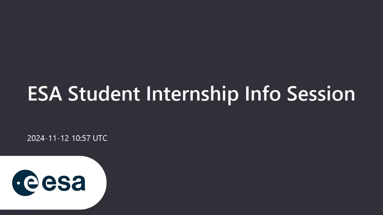 Learn about ESA Student Internships