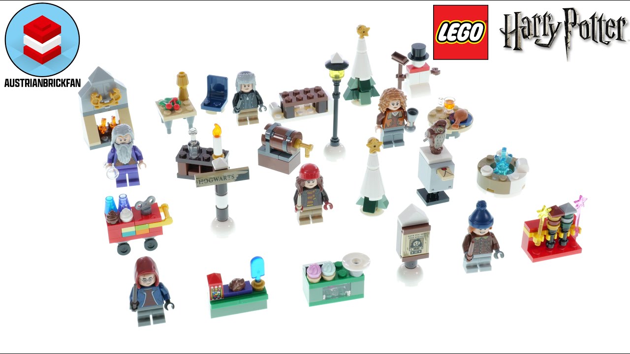 LEGO Harry Potter 76418 Advent Calendar 2023 – LEGO Speed Build Review