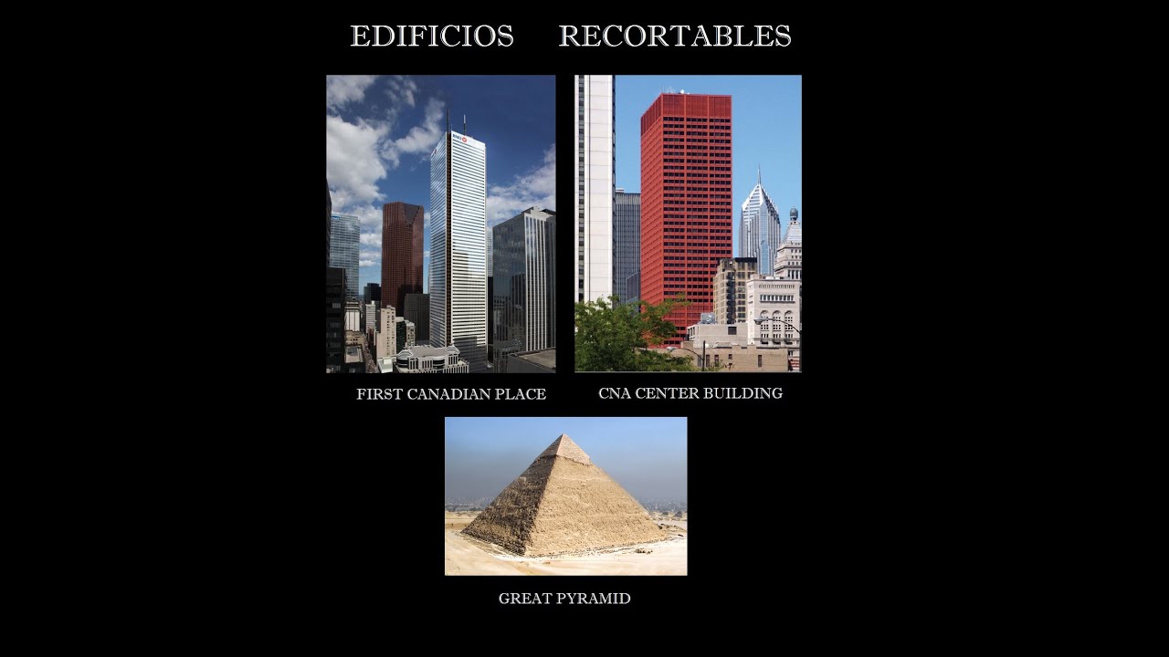 Edificios Recortables 1 para Imprimir y armar