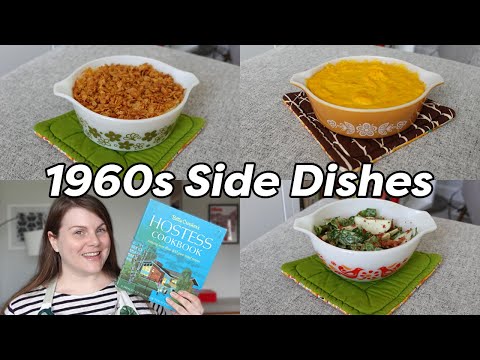 1960s SIDES 🍗 Thanksgiving Side Dish Ideas w/ Betty Crocker Recipes
