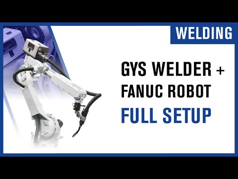 GYS Welder, Smartfeed M-4 & Fanuc robot (Full setup)